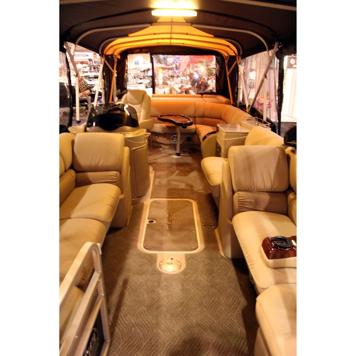 2014 G3 Boats Suncatcher Elite 326 C Pontoon Boat Review - BoatDealers.ca