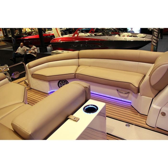 2014 Harris FloteBote Crowne 250 Pontoon Boat Review - BoatDealers.ca