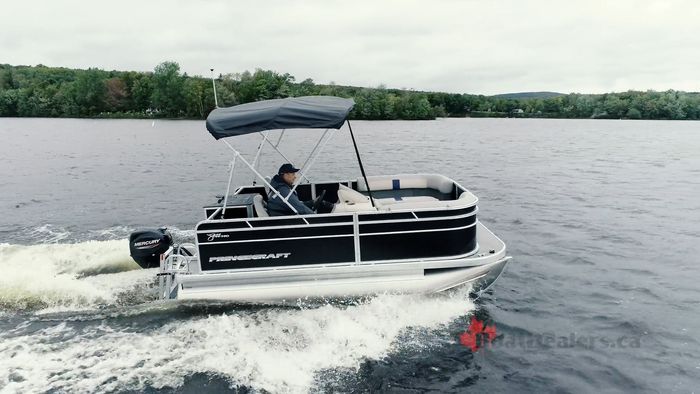 2023 Princecraft Jazz 140 2RS Pontoon Boat Review - BoatDealers.ca
