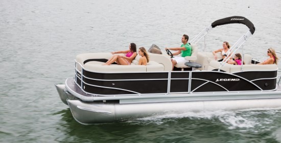 2013 Legend Luxura Lounge Pontoon Boat Review - BoatDealers.ca