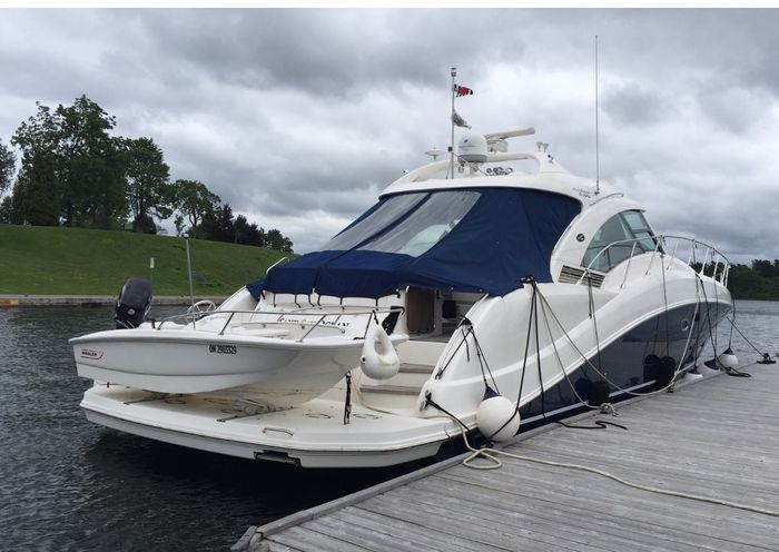 Sea Ray 580 (615) SUNDANCER 2011 Used Boat for Sale in Montréal, Quebec ...