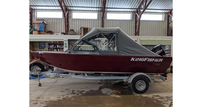 KingFisher Falcon 2025 Candy Red Yamaha F150 2024 New Boat for Sale in ...