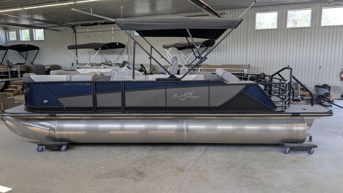 SunChaser Eclipse 23 SSB Tritoon For Sale in Blue with a Suz 2025 New ...