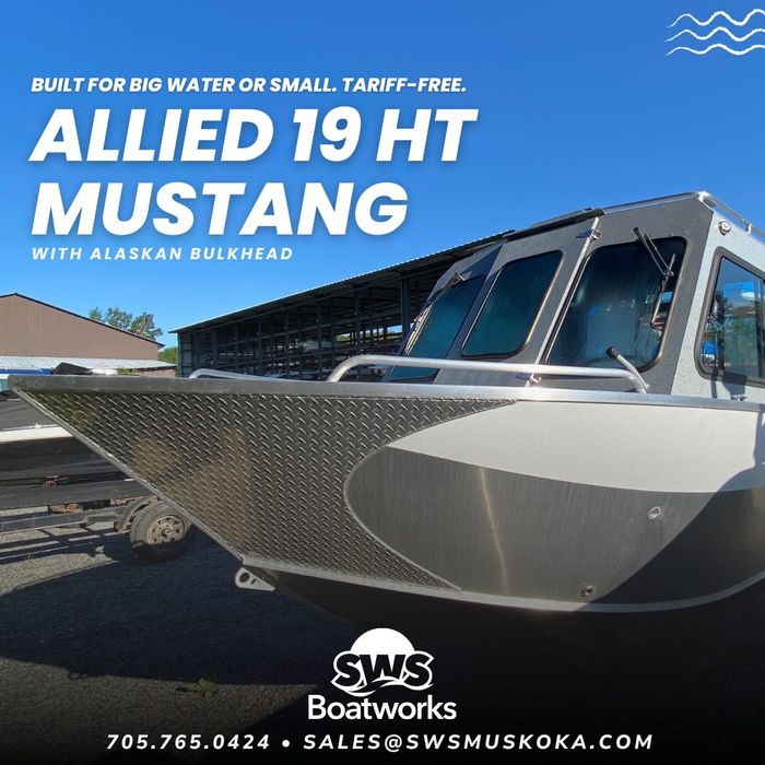 Allied Boats 19HT MUSTANG (with Alaskan Bulkhead) 2025 New Boat for ...