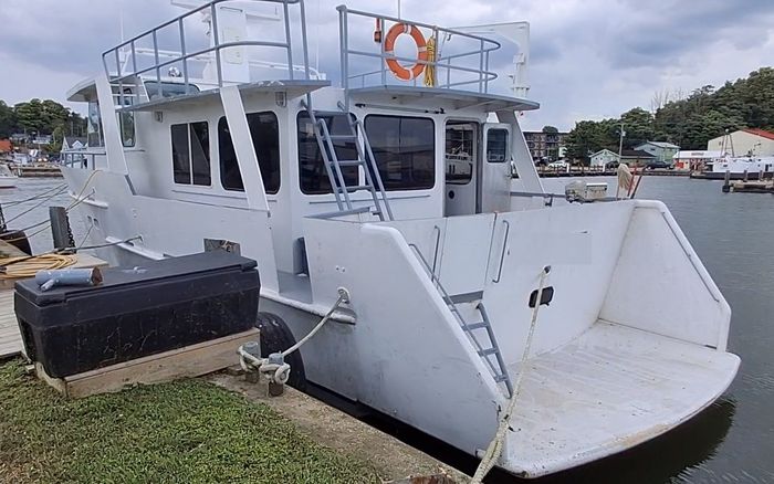 52' x 16' Twin Screw Hike Built Steel Cruiser/Trawler 1972 Used Boat ...