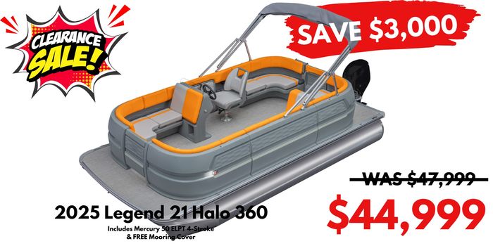Legend 21 Halo 360 2025 New Boat for Sale in Gores Landing, Ontario ...