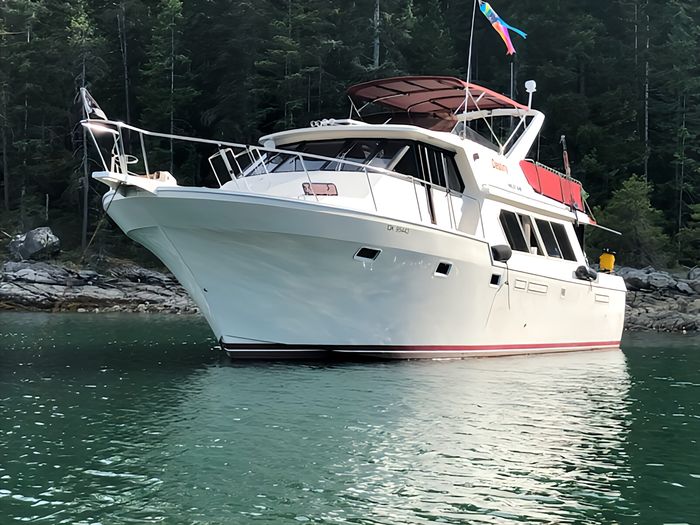 West Bay 4500 Pilothouse 1987 Used Boat for Sale in Campbell River ...