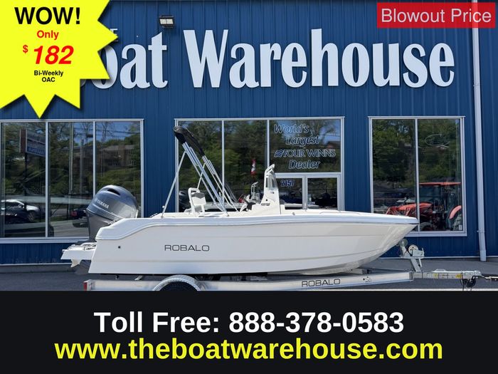 Robalo R160 2025 New Boat for Sale in Kingston, Ontario - BoatDealers.ca