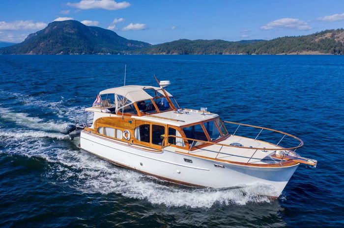 Monk Triple Deck Cruiser 41 1958 Used Boat for Sale in Cowichan Bay ...