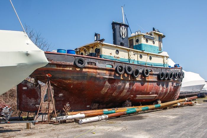 74' x 18' 500 hp Steel Tugboat (Model Bow) 1940 Used Boat for Sale in ...
