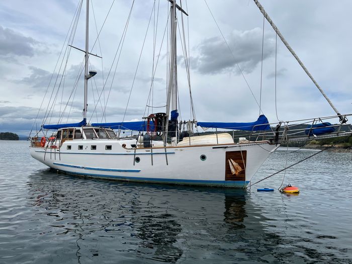 Custom Motor Sailer Ketch 50’ Pilothouse 1975 Used Boat for Sale in ...