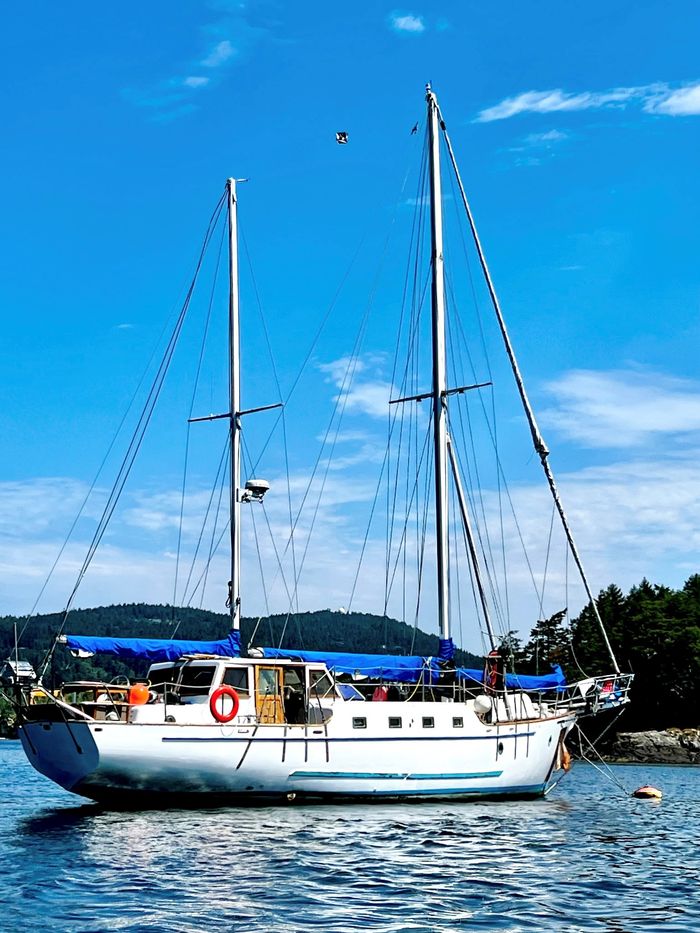 Custom Motor Sailer Ketch 50’ Pilothouse 1975 Used Boat for Sale in ...