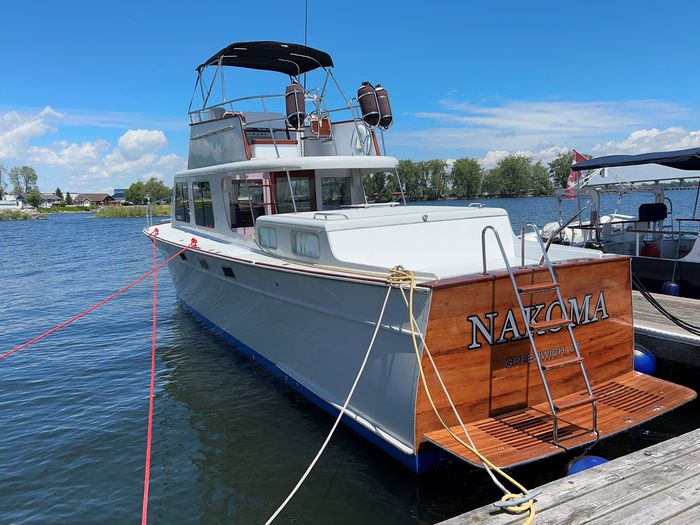 Huckins Seafarer 40 1952 Used Boat for Sale in Rouses Point, New York ...