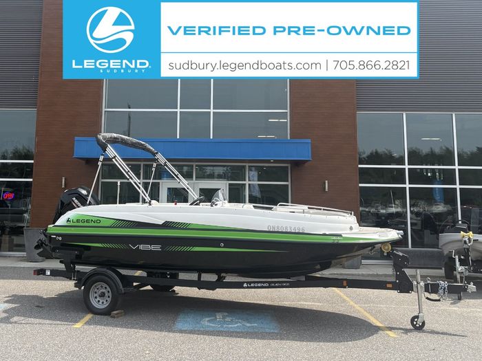 Legend Vibe D19 2022 Used Boat for Sale in Whitefish, Ontario ...